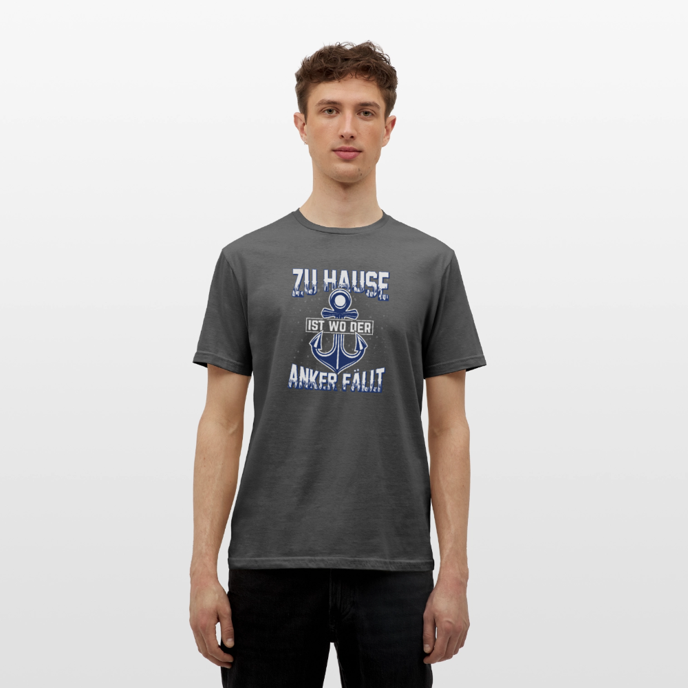 T-Shirt mit Anker Motiv SSW2686ZU HAUSE IST WO DER ANKER FÄLLT ...
