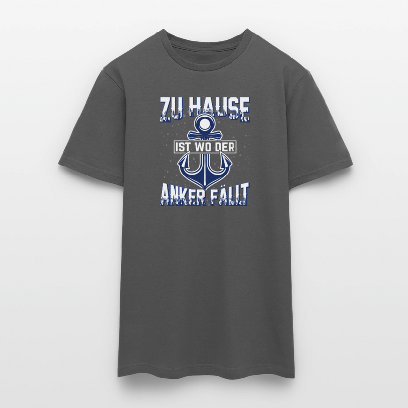T-Shirt mit Anker Motiv SSW2686ZU HAUSE IST WO DER ANKER FÄLLT ...